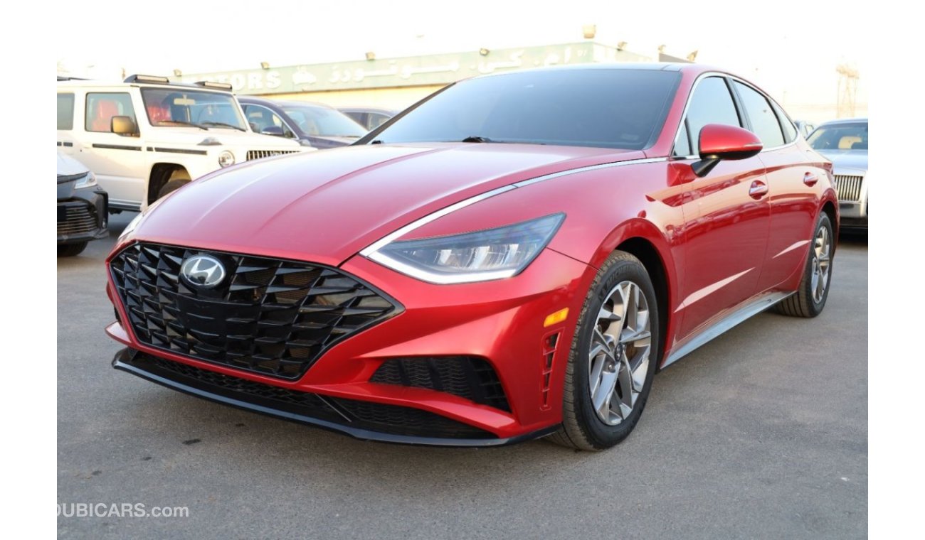 Used HYUNDAI SONATA 2020 RED 2020 for sale in Dubai - 587793