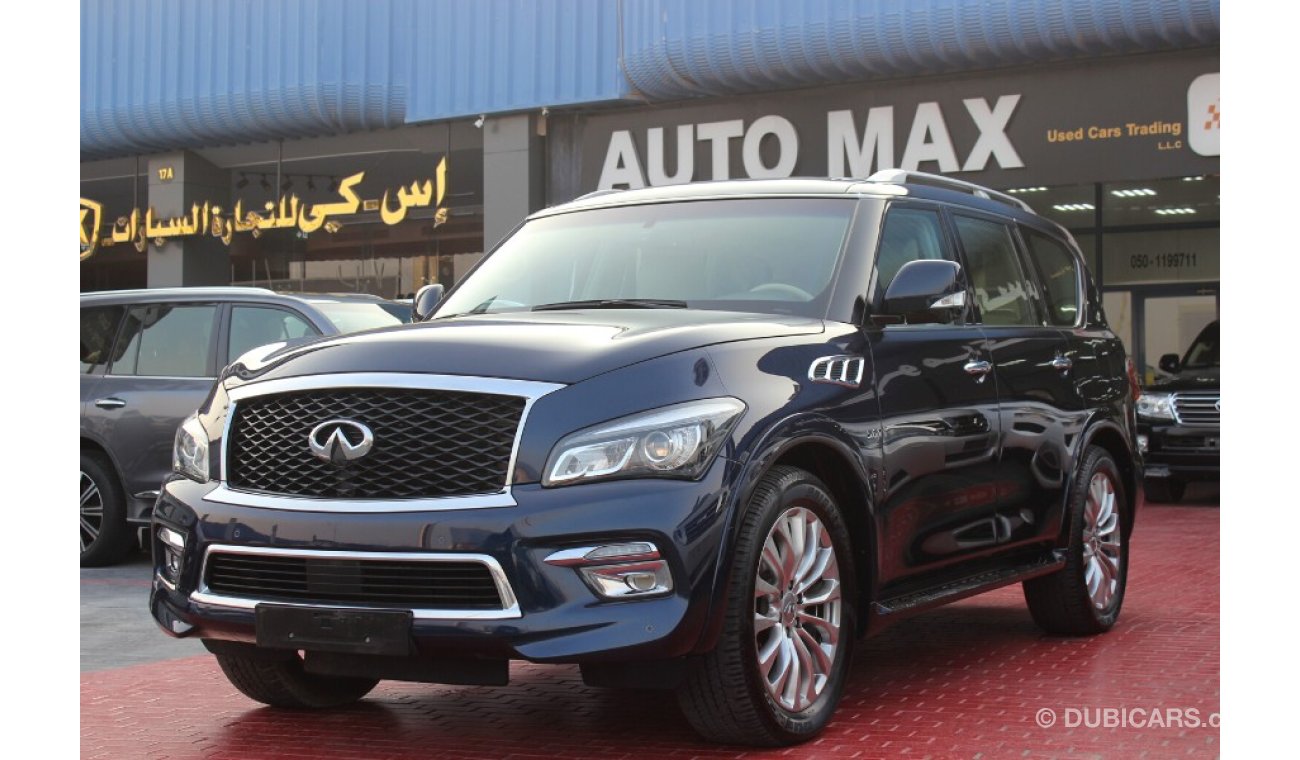 Used Infiniti QX80 (2016) V8, GCC 2016 for sale in Dubai - 547932