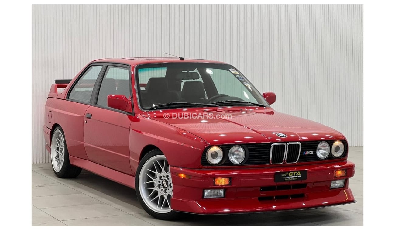Used BMW M3 1988 BMW E30 M3 DTM Homologation Special, Manual, Pristine Condition, Very Low Miles ...