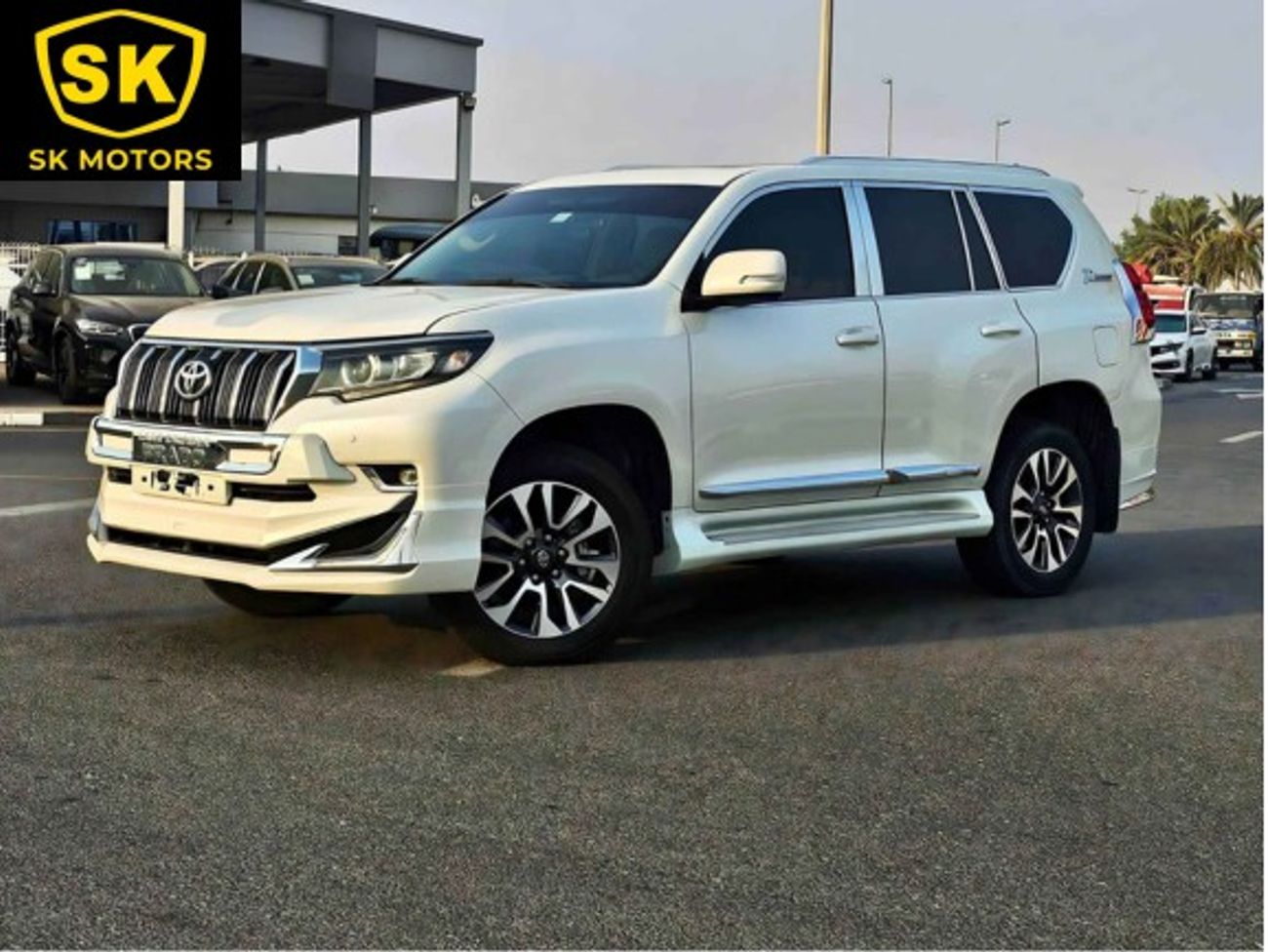 Used Toyota Prado GXR V6 / SUNROOF/ ELECTRIC LEATHER SEATS/ BACK TYRE ...