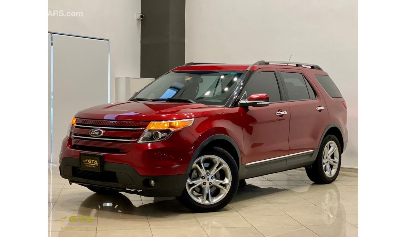 Used 2015 Ford Explorer Limited, Ford Service Contract-Full Service ...