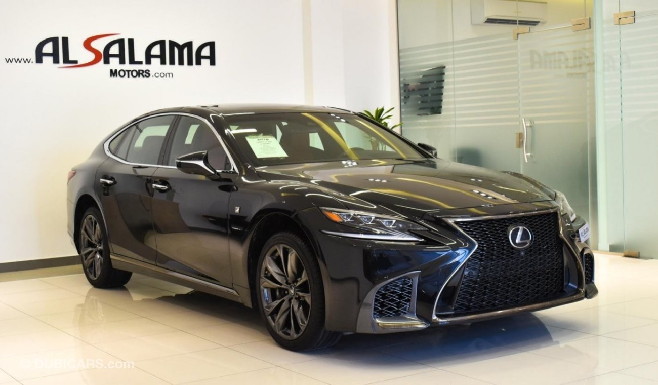 Used Lexus LS500 F Sport 2018 for sale in Dubai - 556973