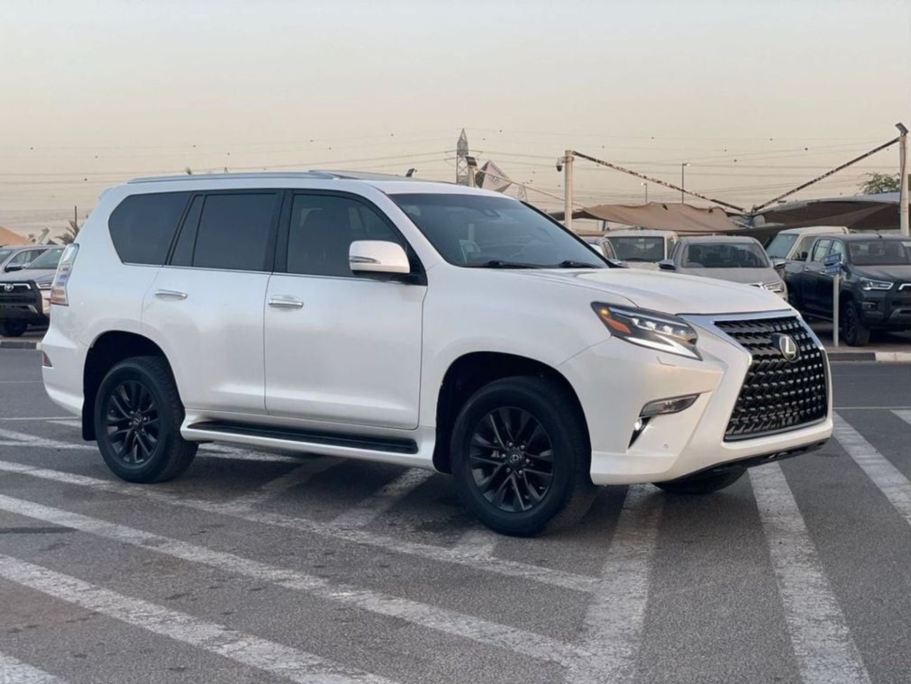 Used 2023 Lexus GX460 Luxury Platinum Full Option - 4.6L V8 - AWD 4x4 - Full Red 7 Seater ...