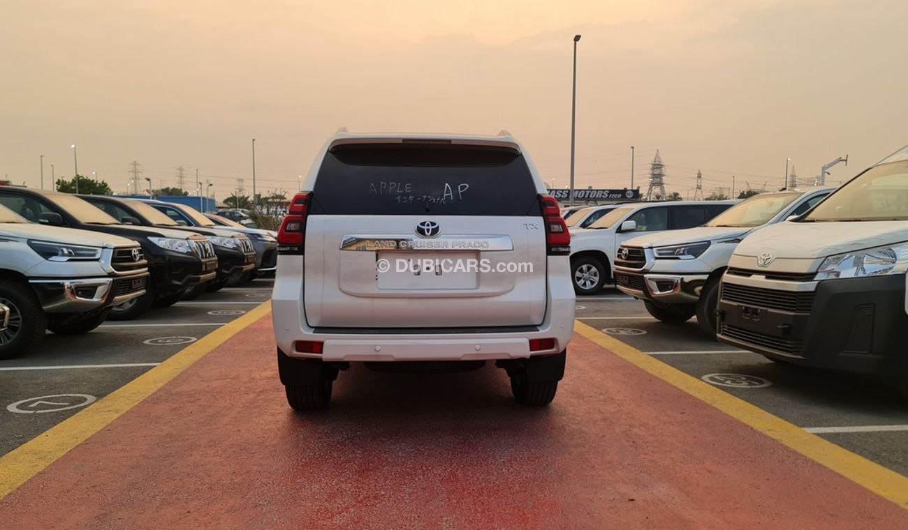 New Toyota Prado Right Hand Drive - 2.7 PET - TX -7str - Fab - WHT_BEIG ...