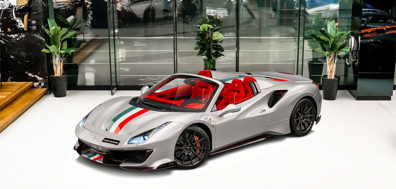 Used Ferrari 488 Pista Spider 3.9L V8 Twin-Turbocharged Engine 2020 for ...
