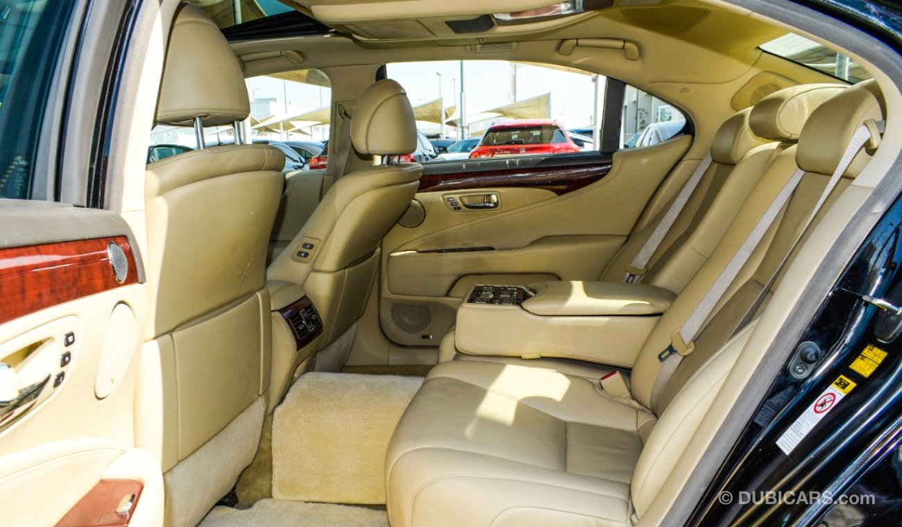 Used Lexus LS460 Gulf large number one radar aperture leather ...