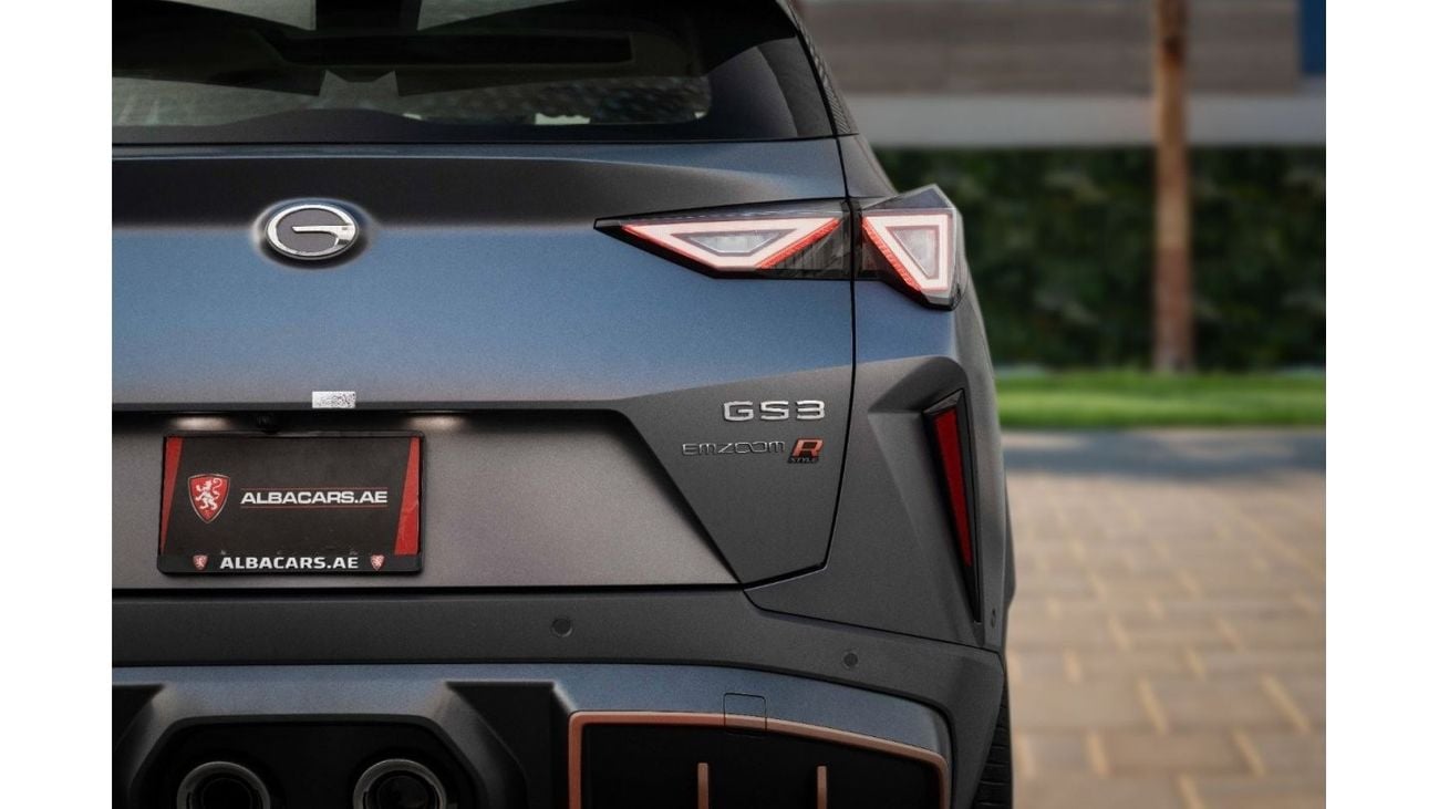 New GAC GS3 Emzoom R-Style | 1,645 P.M | 0% Downpayment | Brand New ...