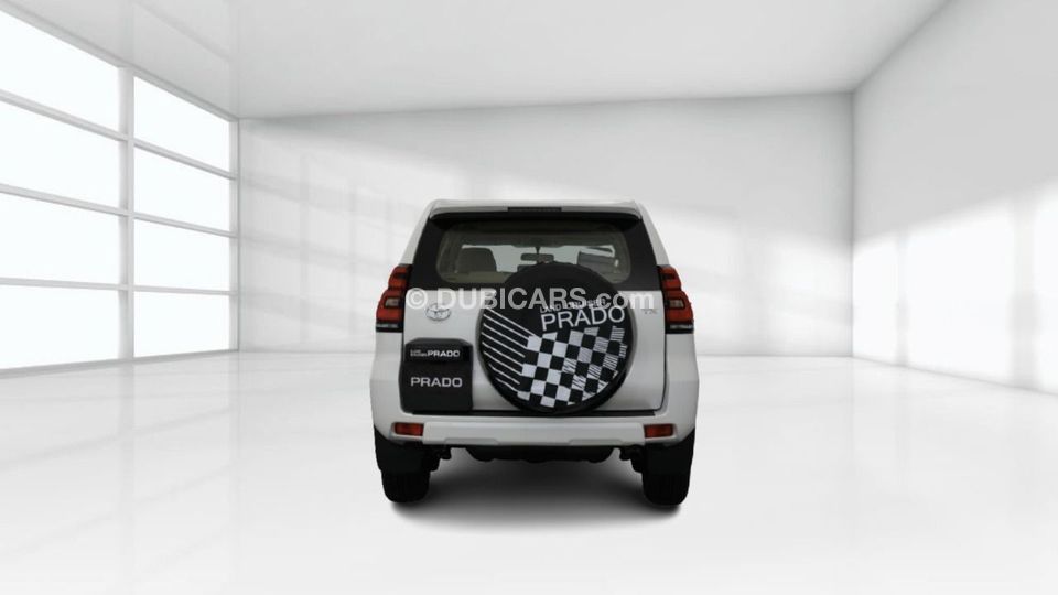 New Toyota Prado TX 2.7L Petrol Basic with Sunroof Spare Tire on Back ...