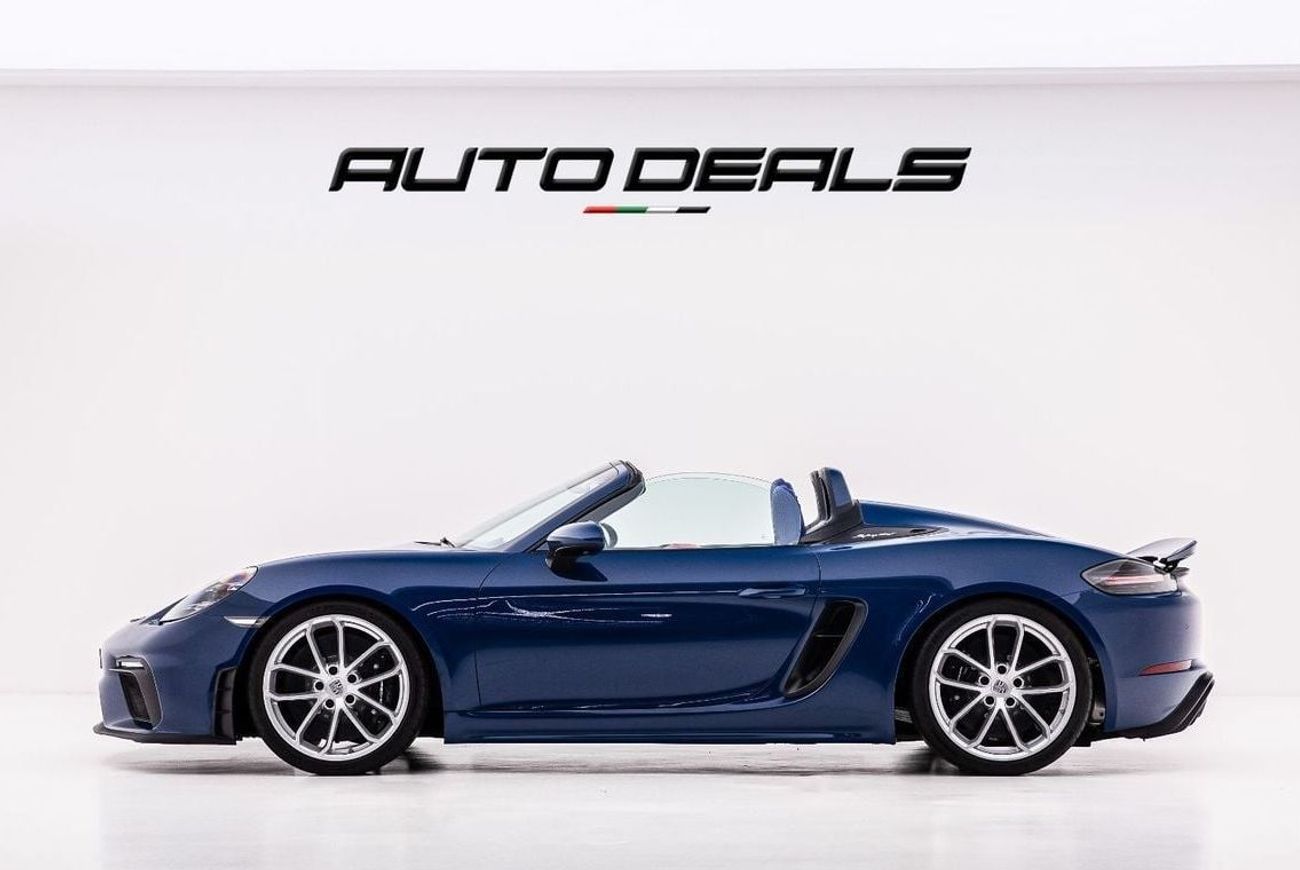 Used Porsche 718 Spyder | GCC | Low Mileage | Well Maintained | Perfect ...