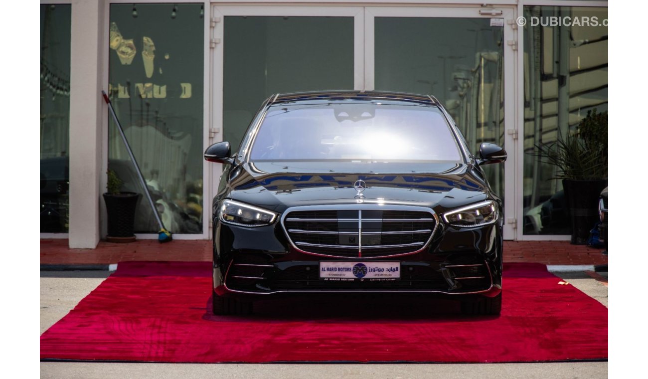New Mercedes-Benz S 500 -2022 black/red 2022 for sale in Dubai - 542462