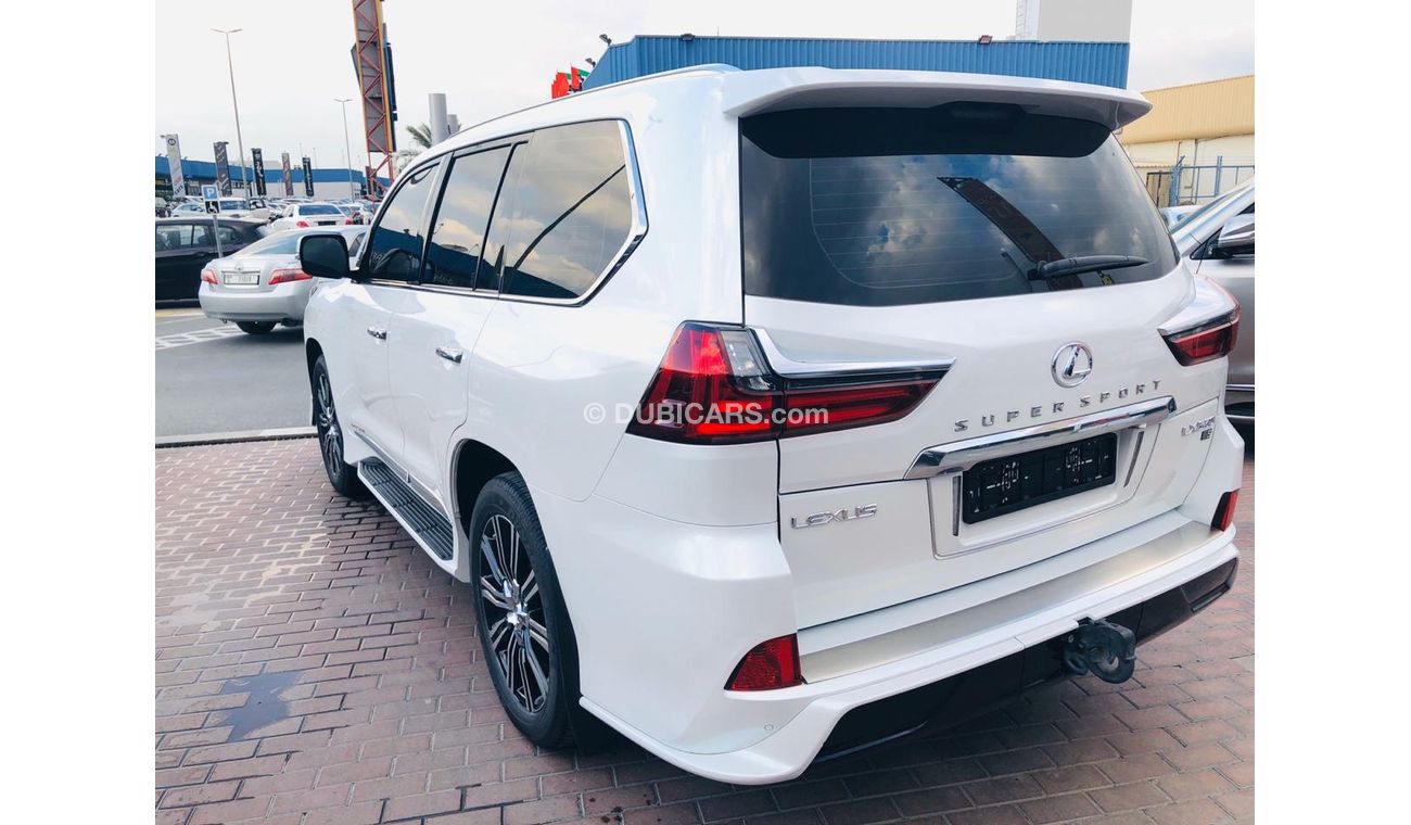 Used Lexus LX570 SUPER SPORT 2018 for sale in Dubai - 299483
