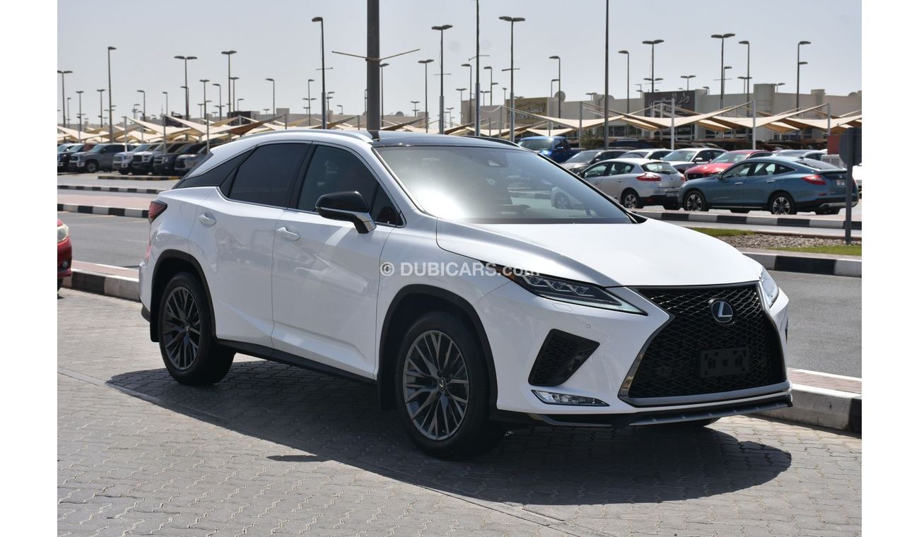Used Lexus RX350 LEXUS RX 350 F SPORT 2020 WHITE 2020 for sale in Dubai - 427728