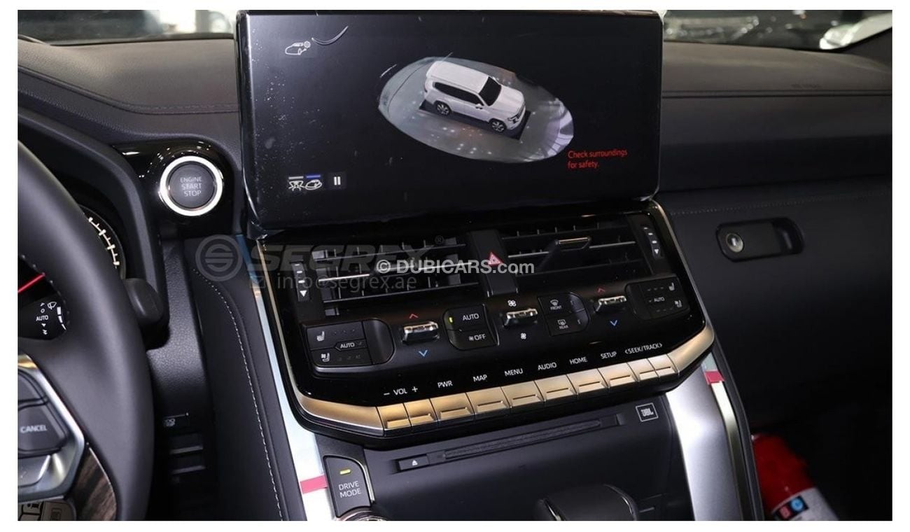 New Toyota Land Cruiser 2023 Toyota LC 300 3.5L VXR White inside red ...