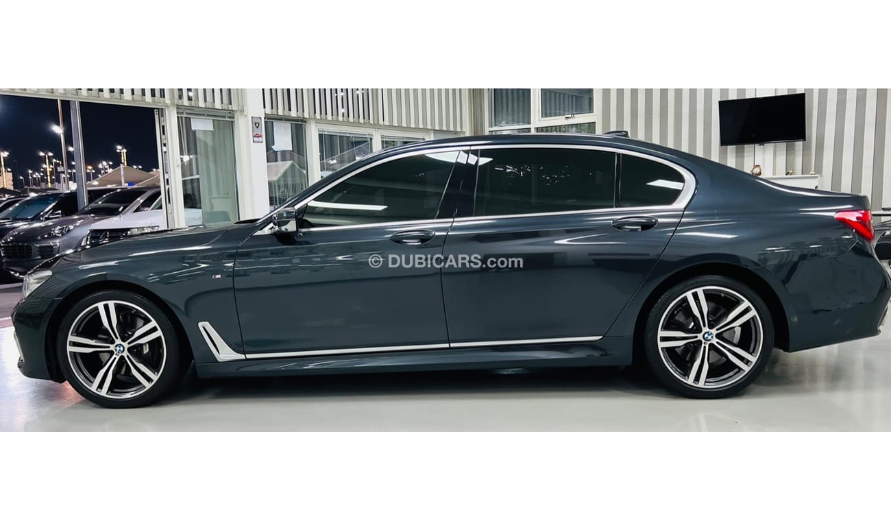 Used BMW 740Li M Sport GCC .. FSH .. Service Contract till 2024 ...