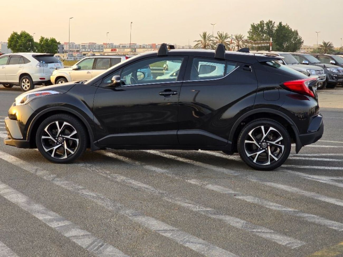 Used Toyota CHR Limited Edition Push button, original leather and Big ...