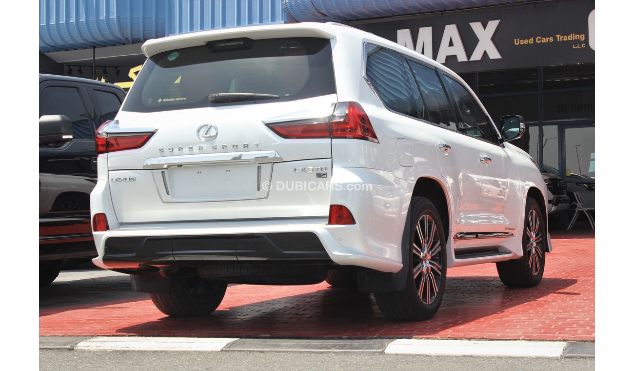 Used Lexus LX 570 (2018) V8 SUPER SPORT, GCC 2018 for sale in Dubai ...