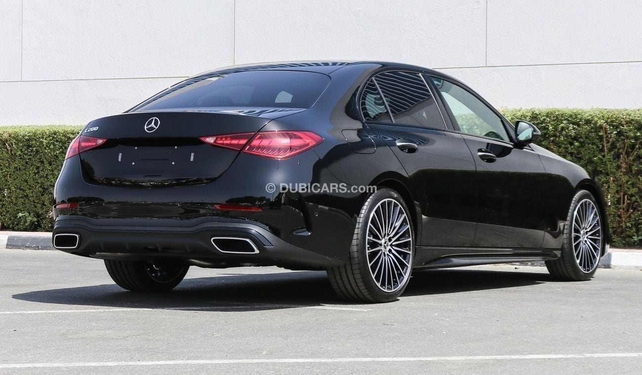 New Mercedes-Benz C200 AMG Line Night Package Local Registration + 10% ...