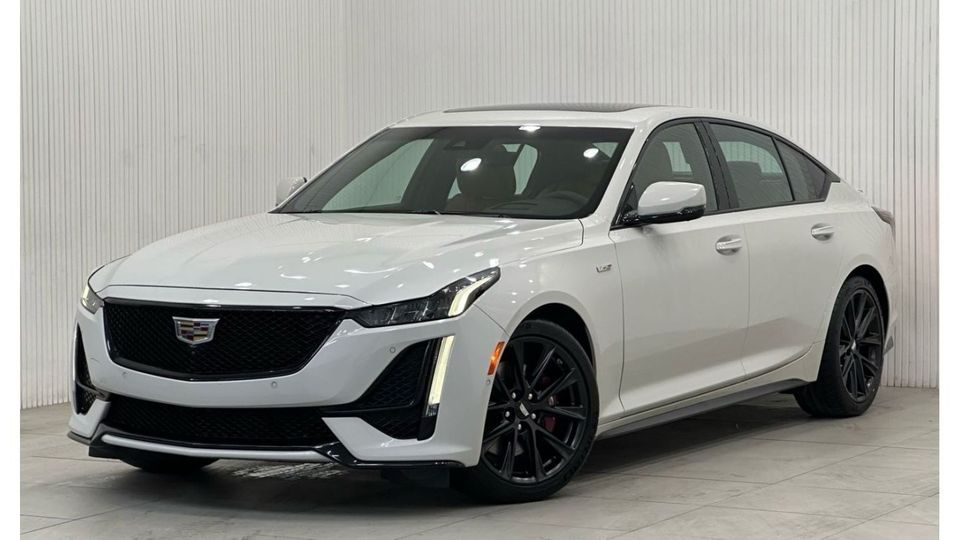 Used 2023 Cadillac CT5-V, June 2028 Cadillac Warranty + Service Pack, Full Options, Low Kms, GCC ...