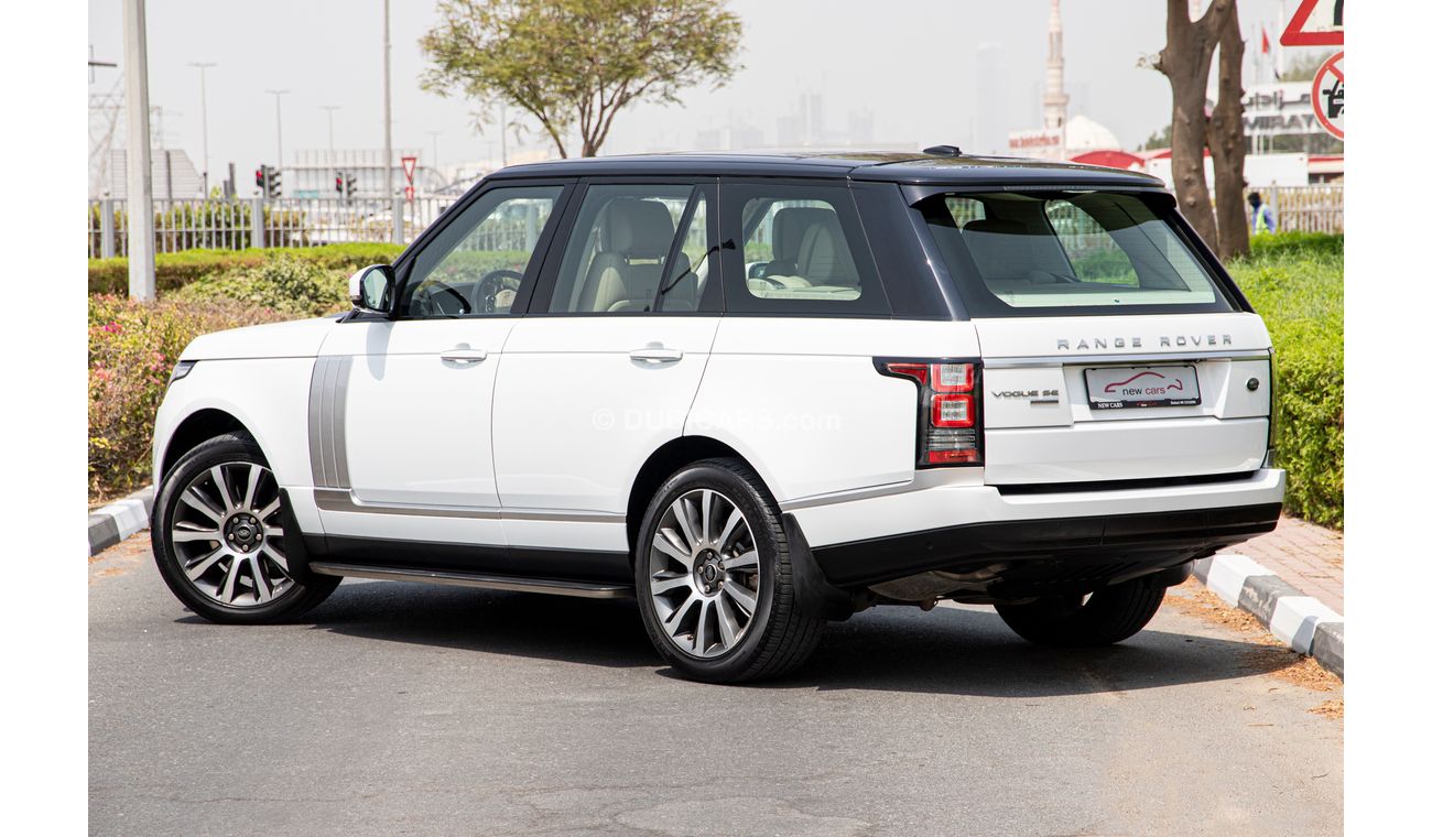 Used Land Rover Range Rover Vogue SE Supercharged 5575 AED/MONTHLY - 1 ...