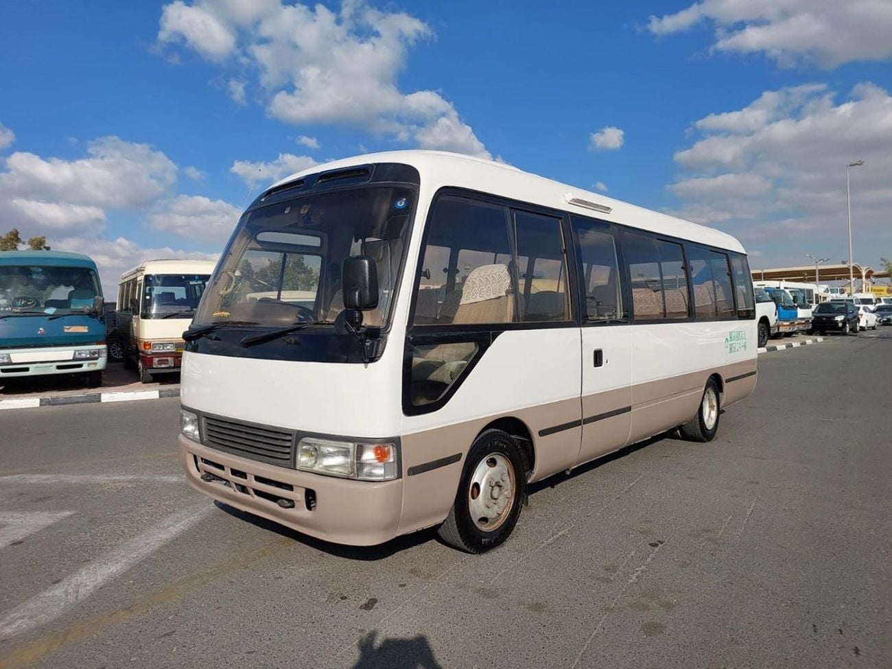 Used TOYOTA COASTER BUS RIGHT HAND DRIVE(PM04053) 1996 for sale in ...