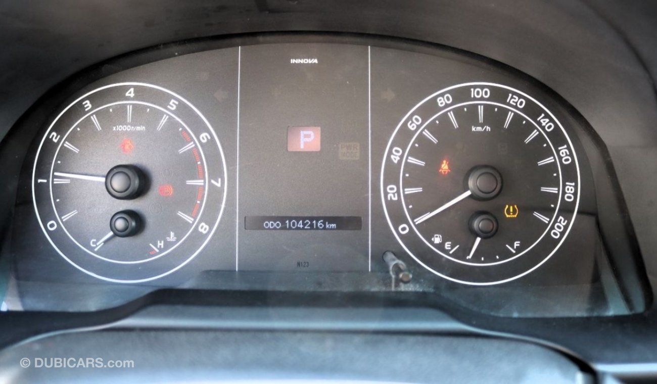 Used Toyota Innova SE ACCIDENTS FREE - GCC - ORIGINAL PAINT - PERFECT ...