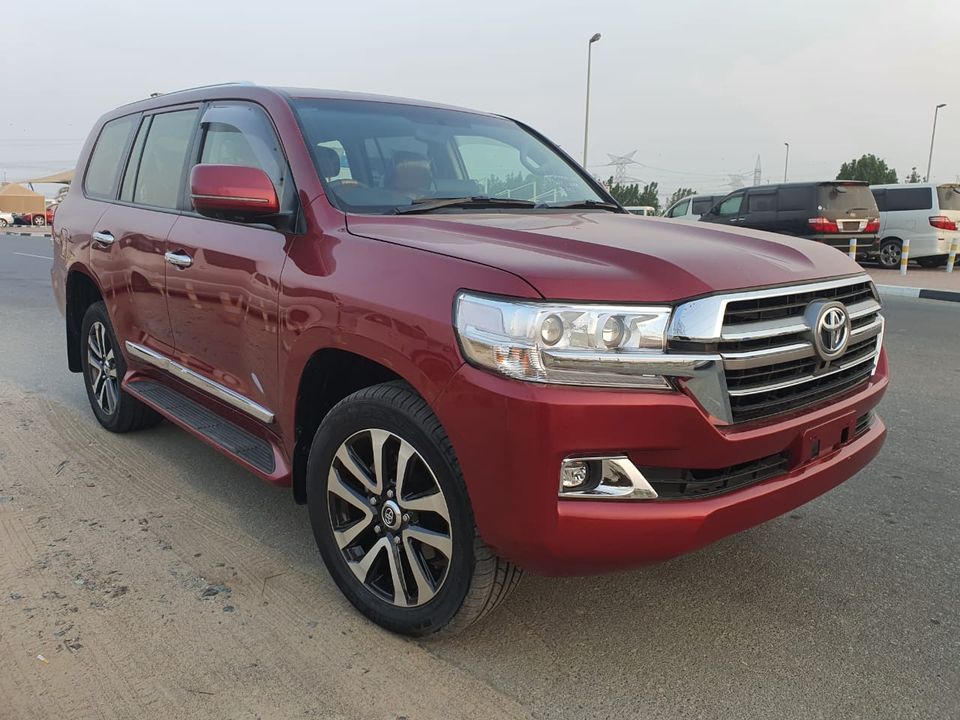 Used Toyota Land Cruiser DIESEL 4.5L RIGHT HAND DRIVE Maroon 2019 2019 ...