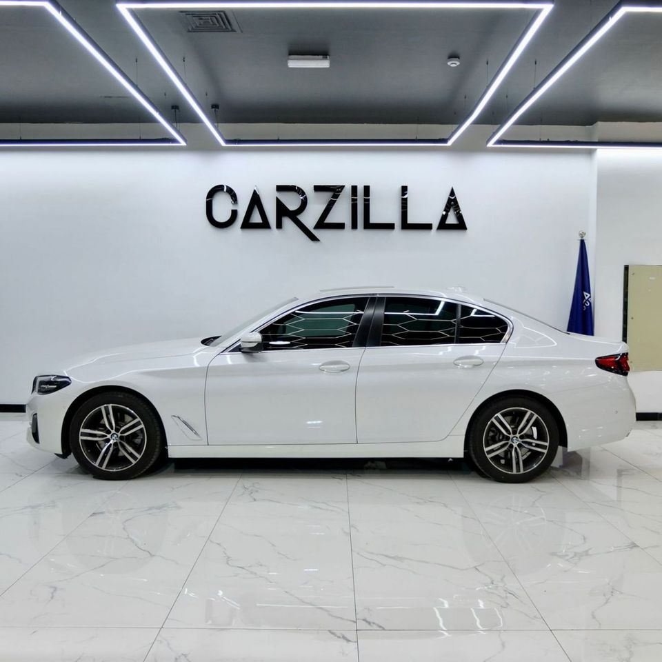 Used BMW 520i 2021 – White | Under Warranty & Service Contract | GCC ...