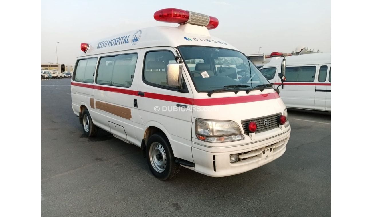 Used TOYOTA HIACE AMBULANCE RIGHT HAND DRIVE (PM1044) 1997 for sale in Dubai - 487055