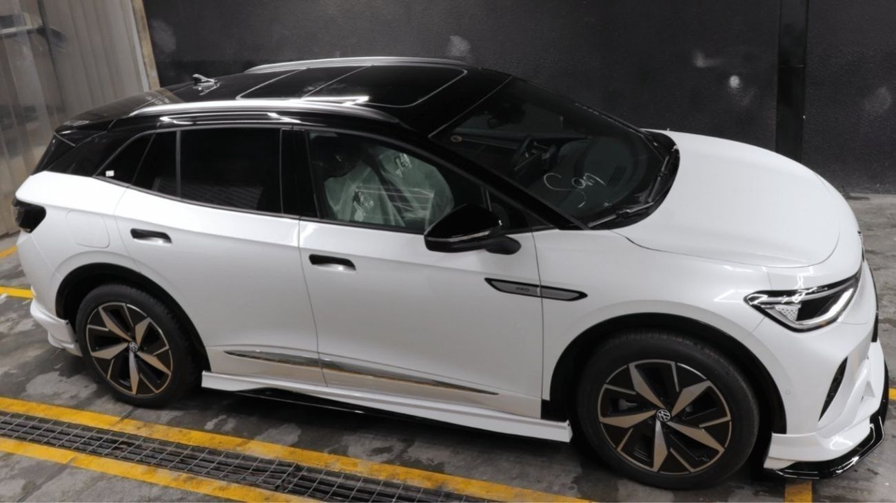 جديدة فولكس واجن ID.4 كروز 2024 VW ID4 CROZZ ELECTRIC WITH EXCLUSIVE ...