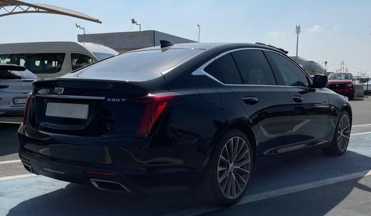Used Cadillac CT5, Premium Luxury, GCC, 2020, V6, 3.0TT, dark moon metallic. Extended warranty ...