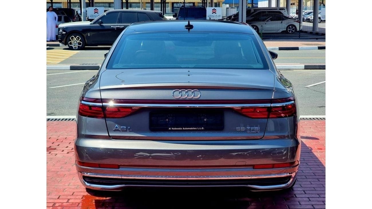 Used Audi A8 L 55 TFSI QUATTRO V6 3.0L Warrants & Service 2023 GCC 2023 for sale in Dubai - 733786