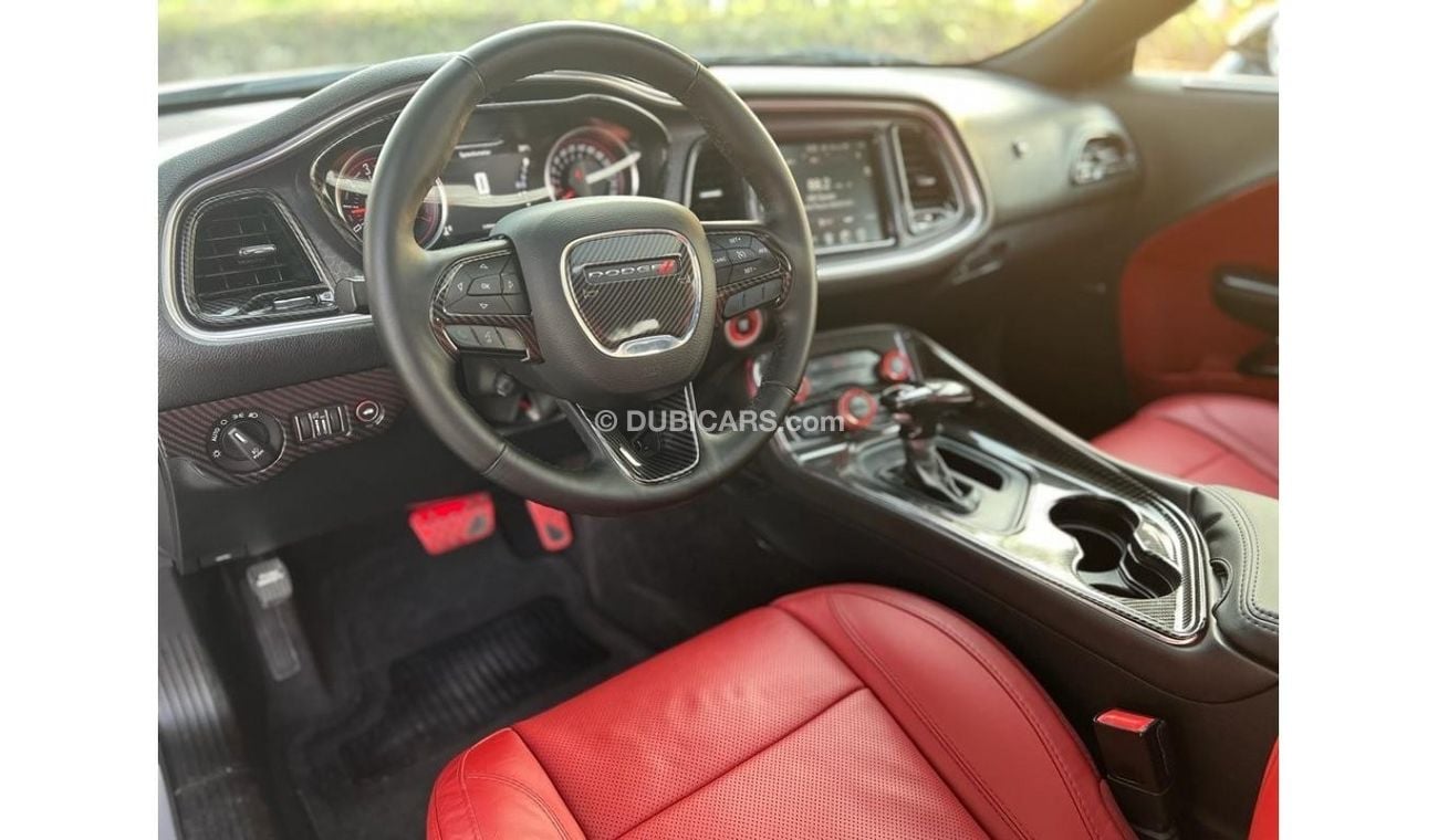 Used R/T DODGE CHALLENGER RT 5.7L 2016 GCC FULL OPTION CARBON FIBER ...