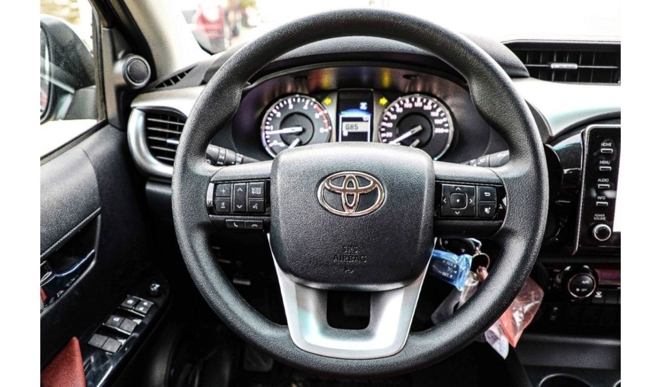 New 2023 Toyota Hilux 4x4 DC 2.8 SR5 - Black inside Maroon | Export ...
