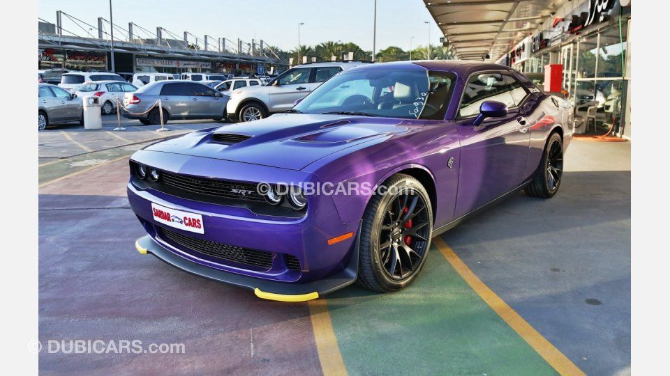 Purple 2015 Challenger Hellcat Wallpaper