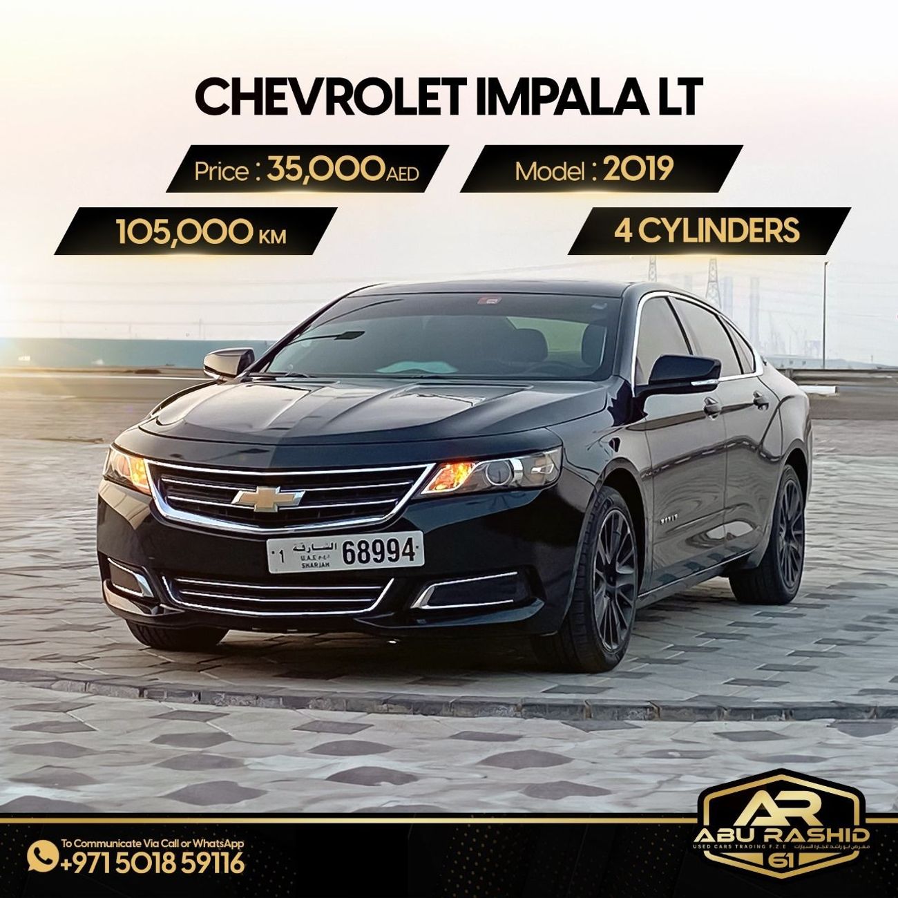 Used Chevrolet Impala LS 2019 for sale in Dubai - 786470
