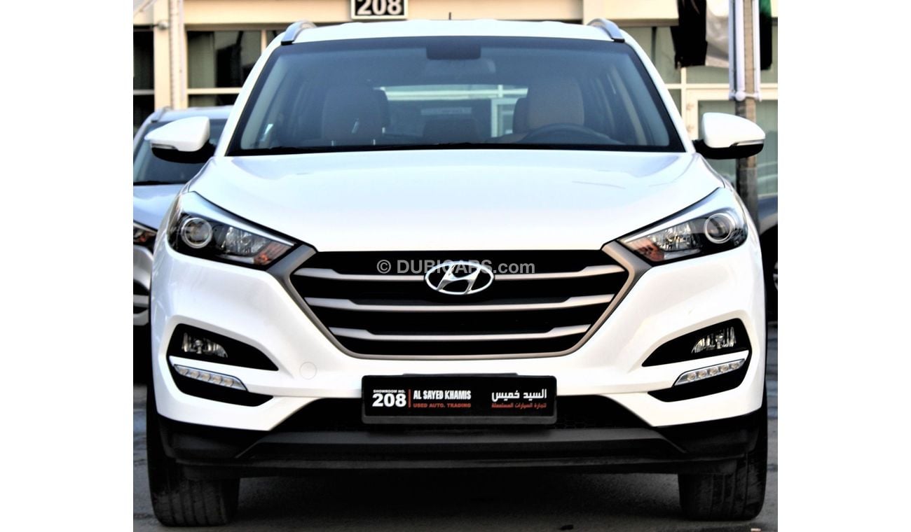 Used Hyundai Tucson 2018 GCC white in excellent condition without paint ...