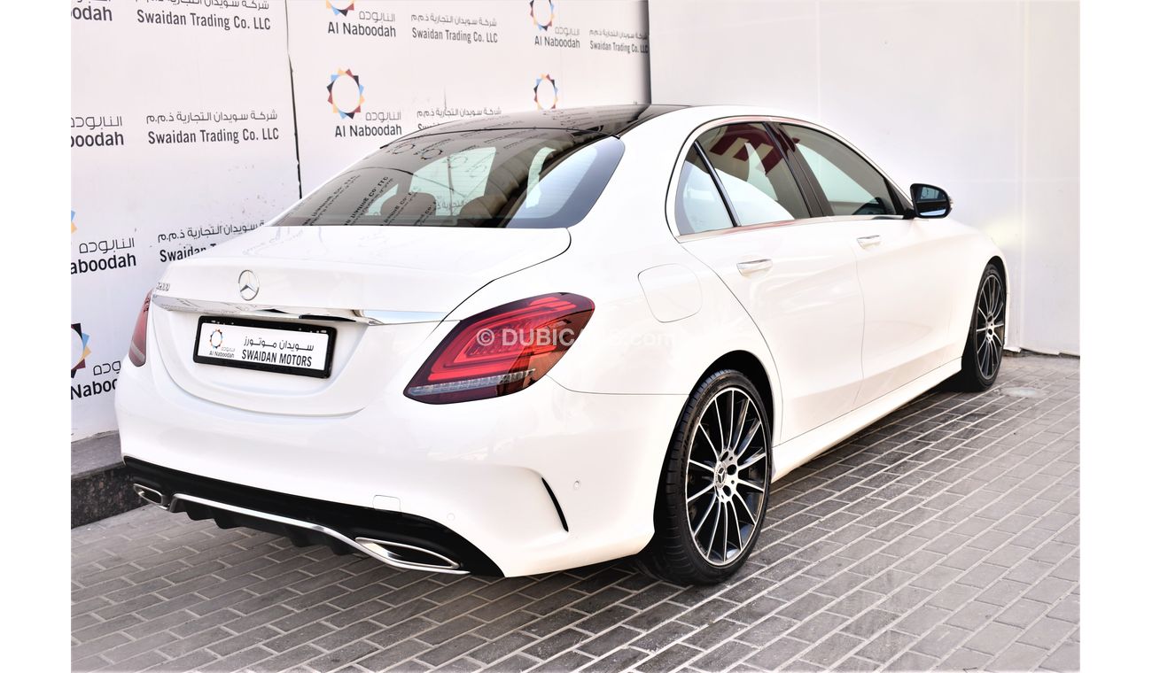 Used Mercedes-Benz C200 AED 2399 PM | 2.0L C-200 AMG KIT GCC DEALER ...