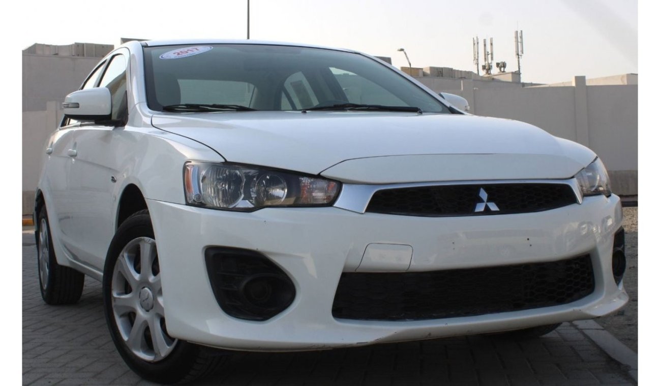 Used MITSUBISHI LANCER 2017 WHITE GCC EXCELLENT CONDITION WITHOUT ...