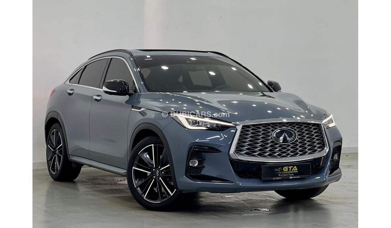 Used 2022 Infiniti QX55, Aug 2027 Infiniti Warranty + 2025 Service Package, GCC 2022 for sale in ...