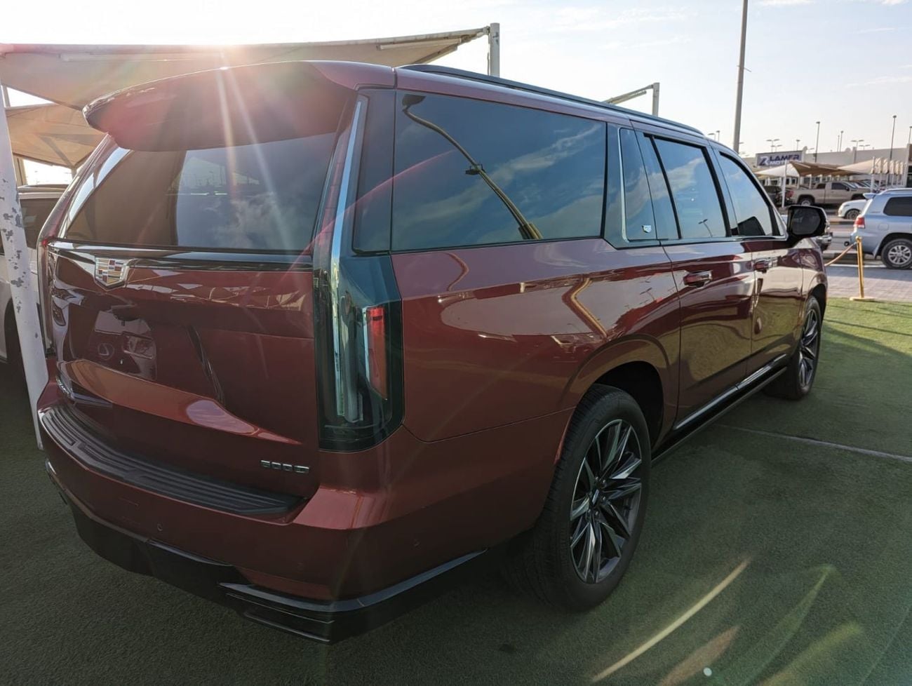 Used Cadillac Escalade 2022 6 cylinder clean car no accident no paint ...