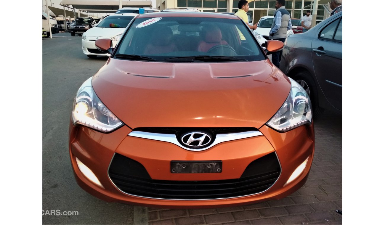 Used Hyundai Veloster ORANGE 2015 GCC PANORAMA NO REPAINT NO ACCIDENT ...