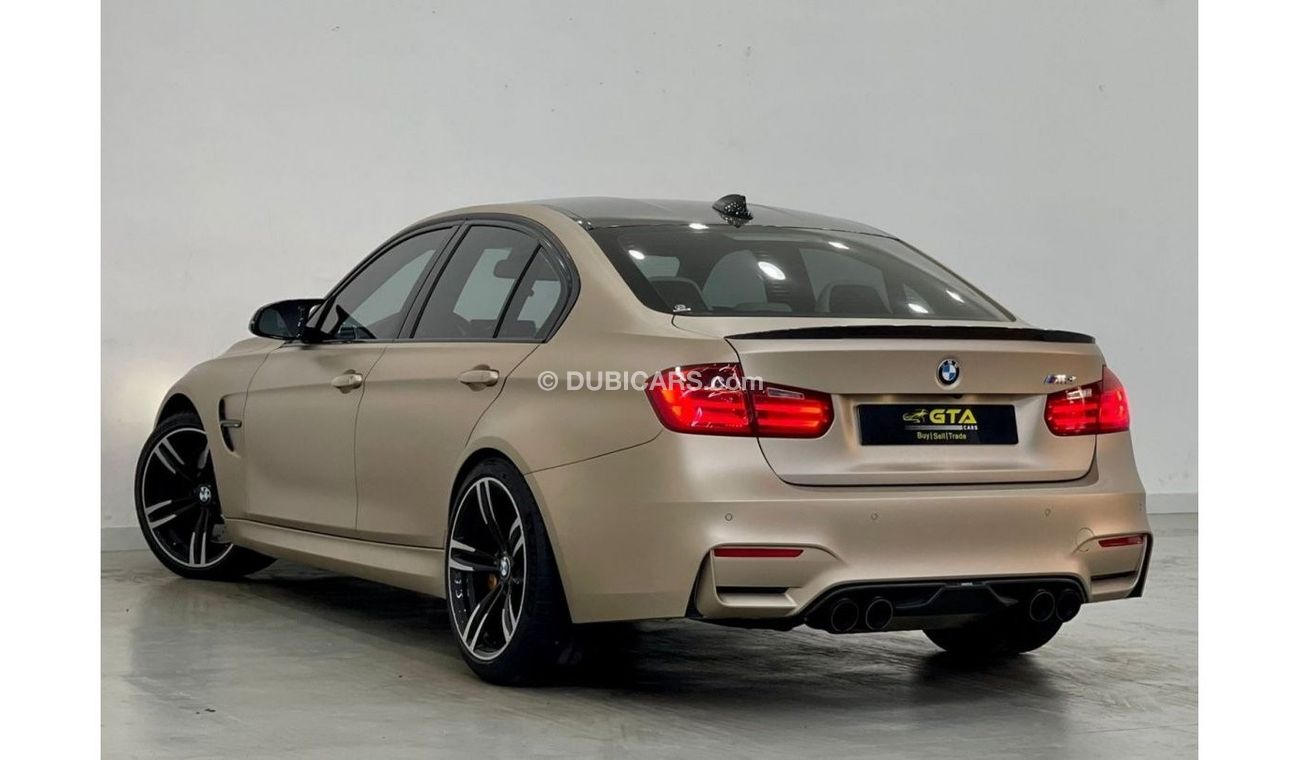 Used Std 2015 BMW M3, Full Service History, Warranty, Service Contract ...