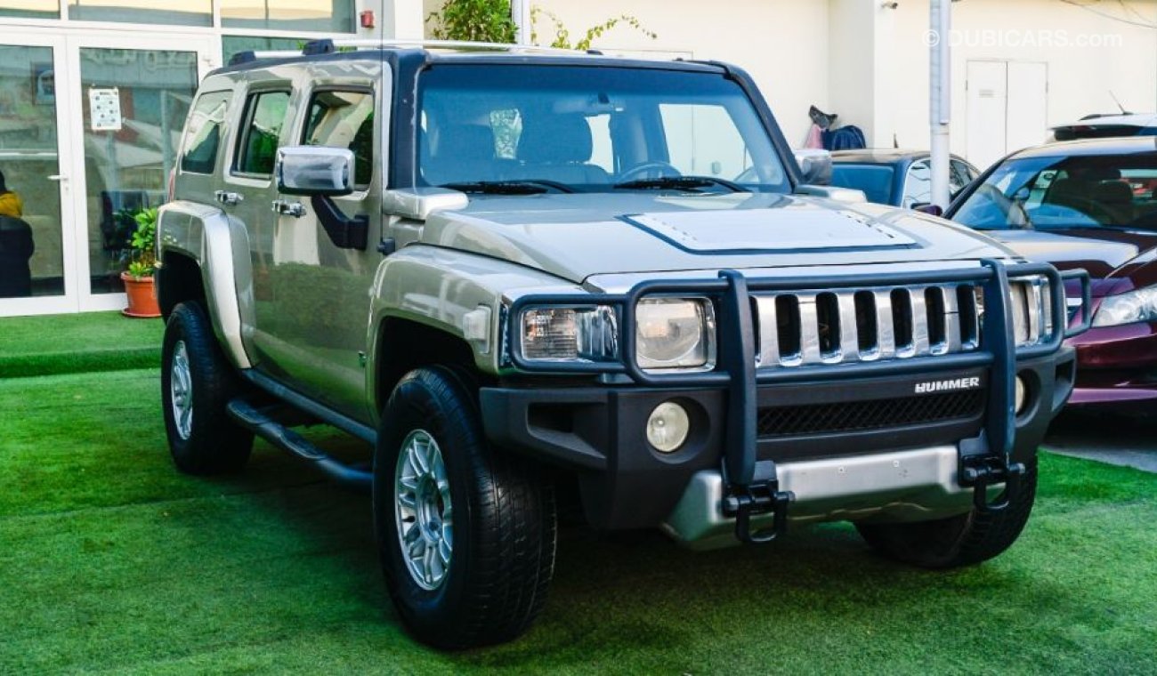 Used Hummer H3 Humer H3 model 2009 golden coulour GCC number one ...
