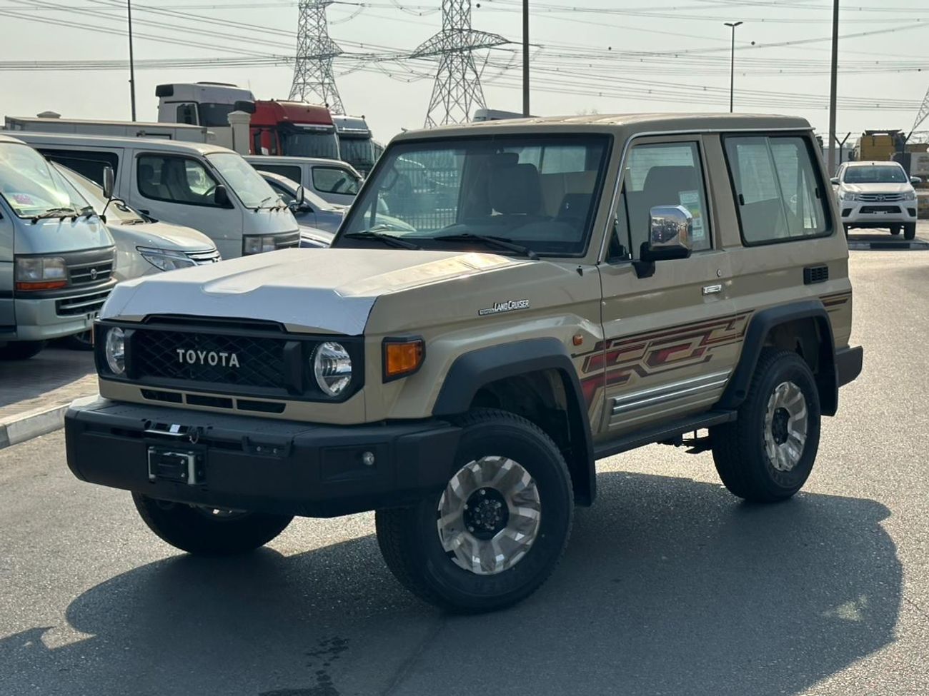 New Toyota Land Cruiser 70 2024 LC71 4.0 LX-Z Beige/TAN 2024 for sale ...