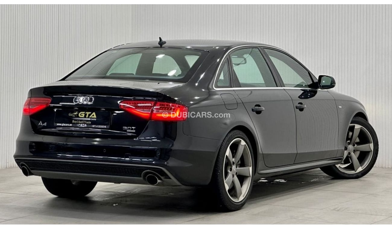 Used 2015 Audi A4 3.0T Quattro, Service History, Excellent Condition, GCC 2015 for sale in Dubai ...