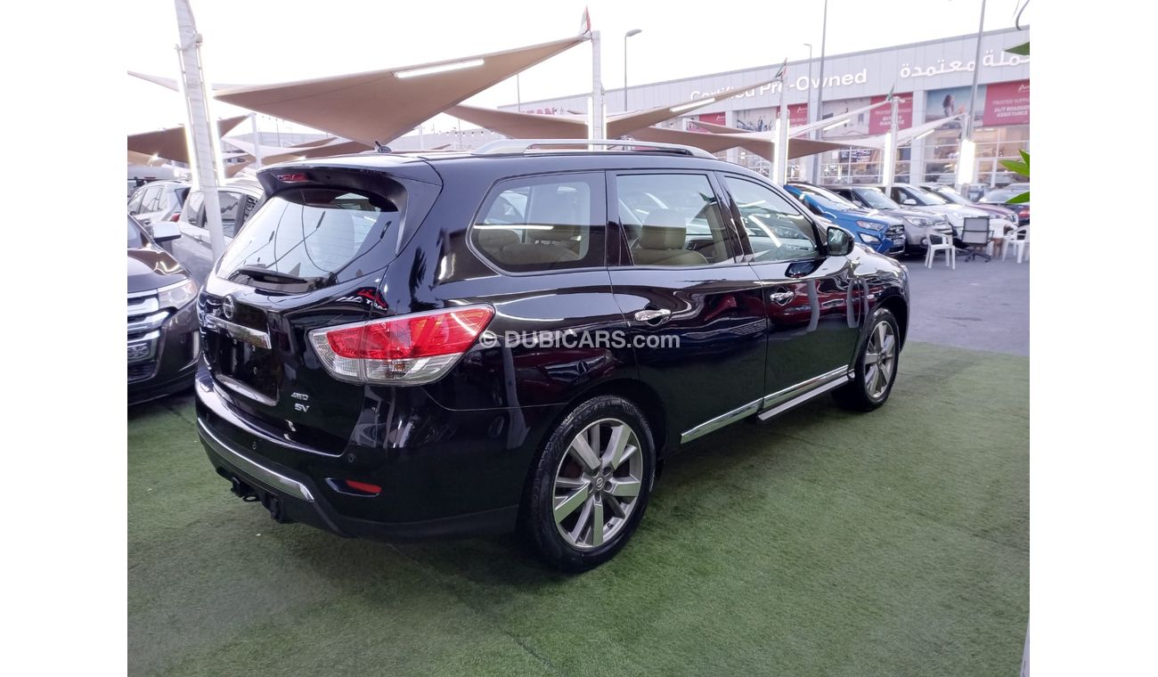 Used Nissan Pathfinder 2014 GCC model, leather panorama, cruise control ...