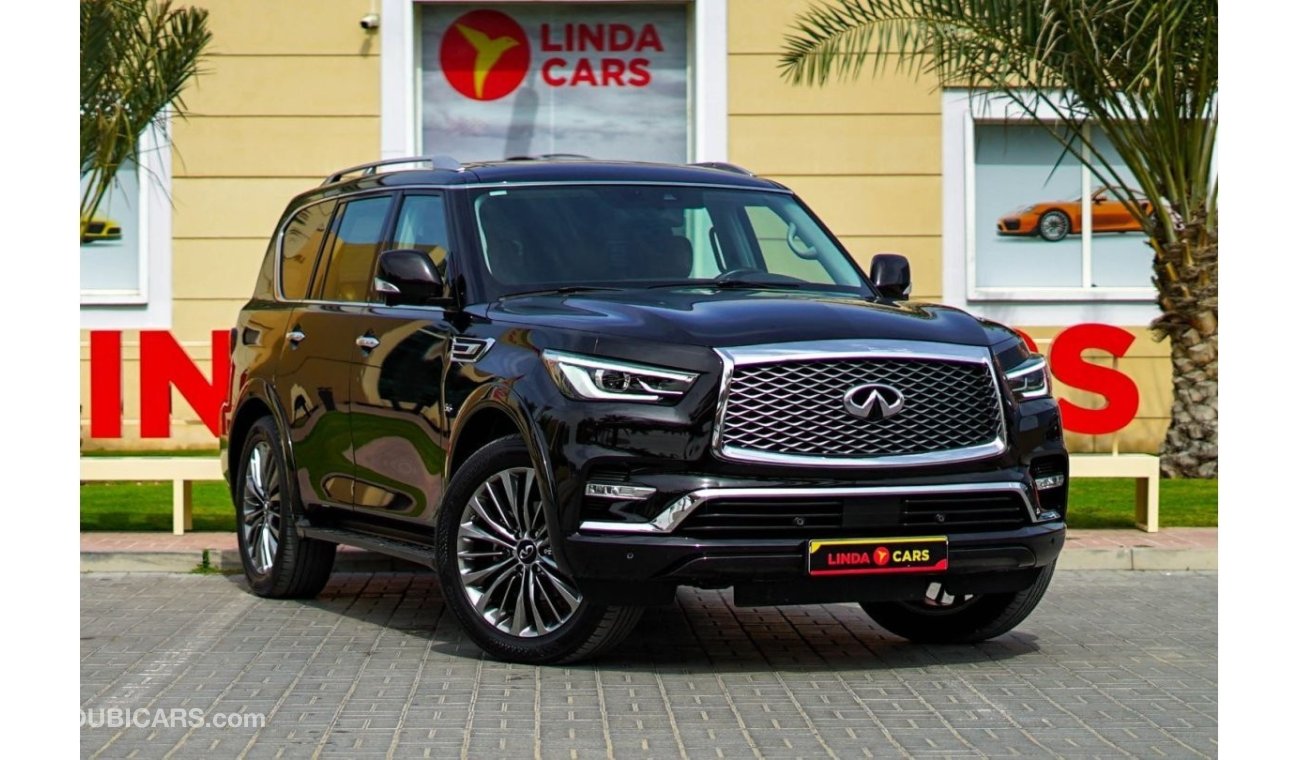 Used Infiniti QX80 Luxe 7st 2020 for sale in Dubai - 727398