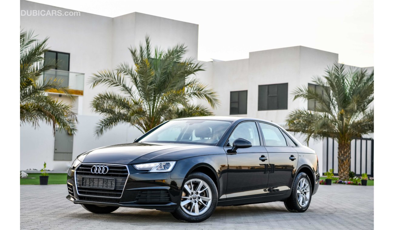 Used Audi A4 - 2017 - Low Mileage! - AED 1,742 per month - 0% ...