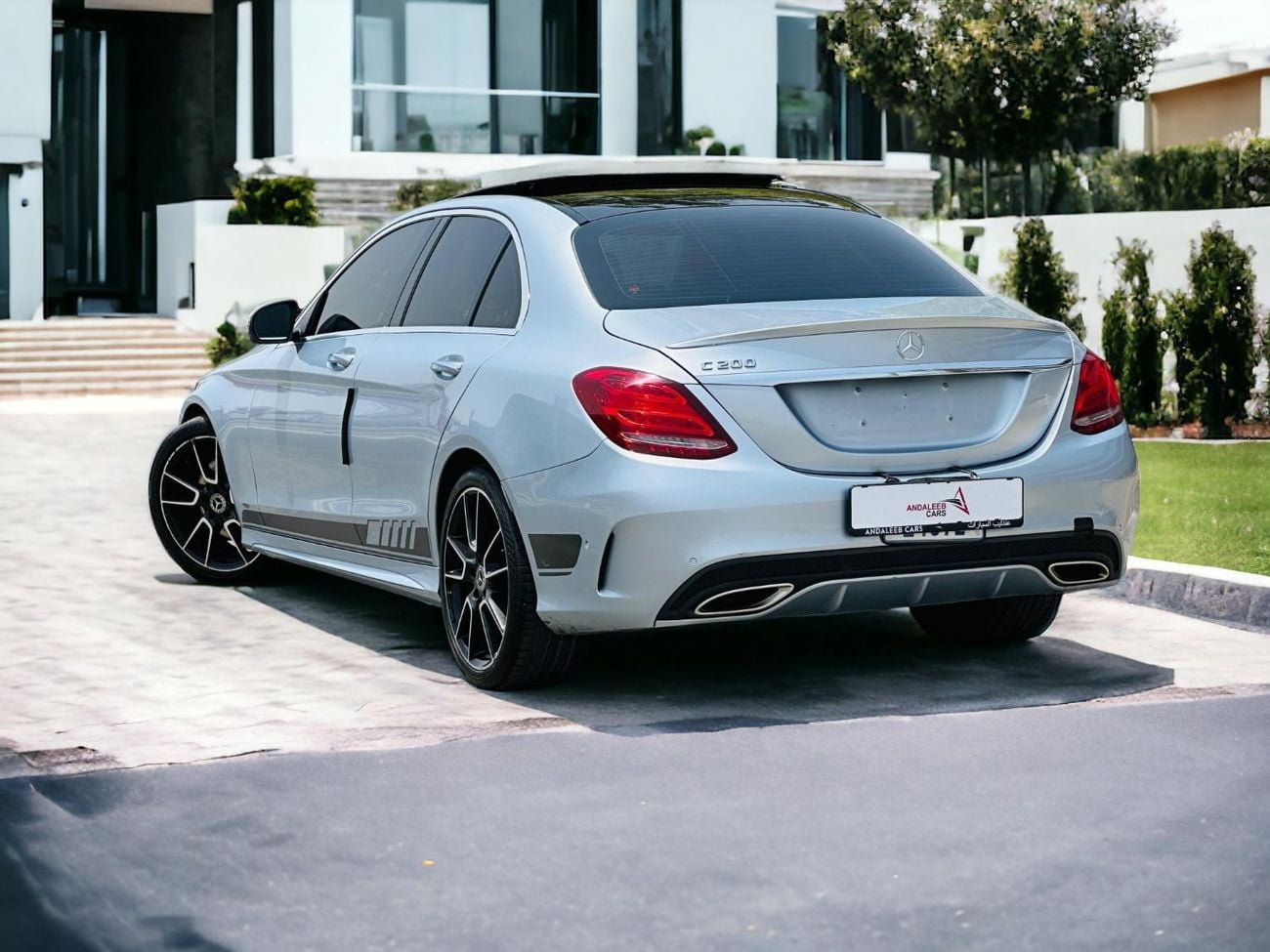 Used Mercedes-Benz C 200 AMG Pack AED 1,430 PM | MERCEDES-BENZ | C200 ...