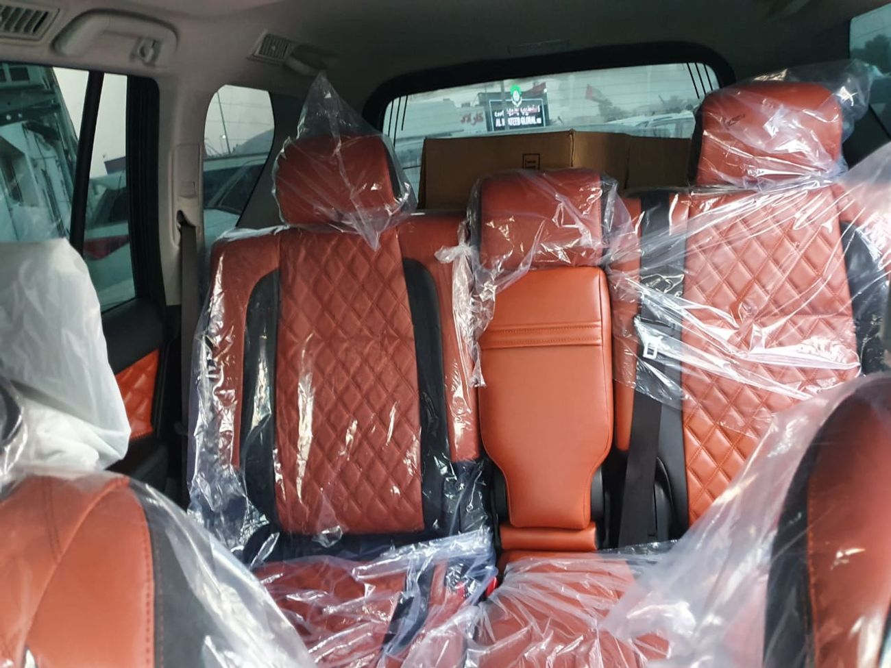 New Toyota Prado 4.0L Petrol, RED INTERIOR, 18" Rims, LED Headlights ...